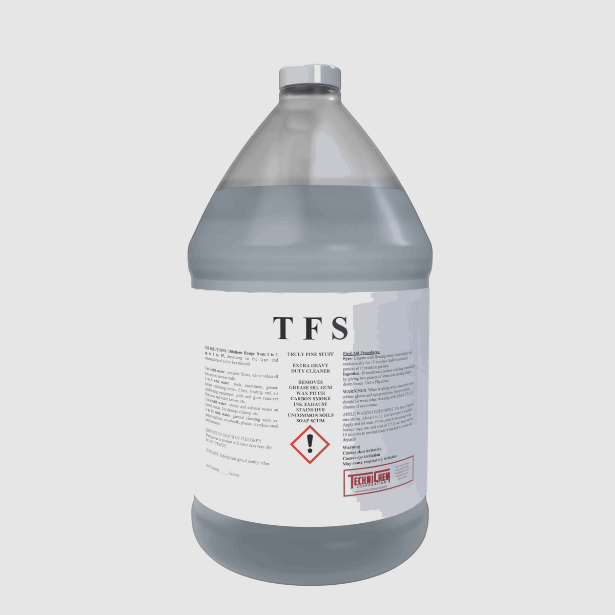 TFS, Truly Fine Stuff, Heavy-Duty Detergent — TECHNICHEM